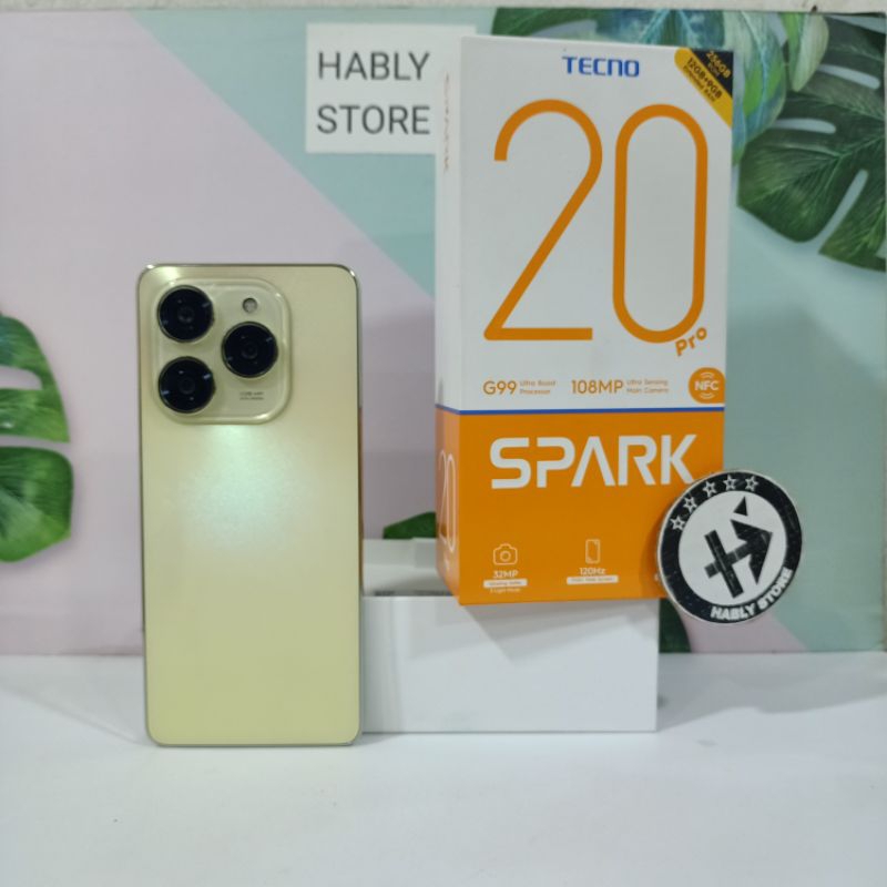 Jual TECNO SPARK 20 PRO 12/256 dan 8/256 SECOND FULLSET | Shopee Indonesia