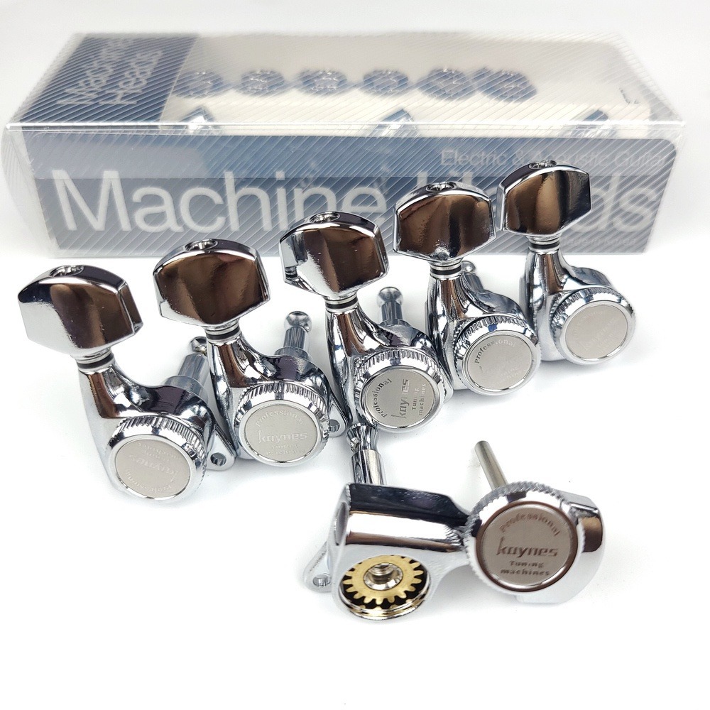 Jual 1 Set Guitar Locking Tuners Electric Guitar Machine Heads Tuners ...