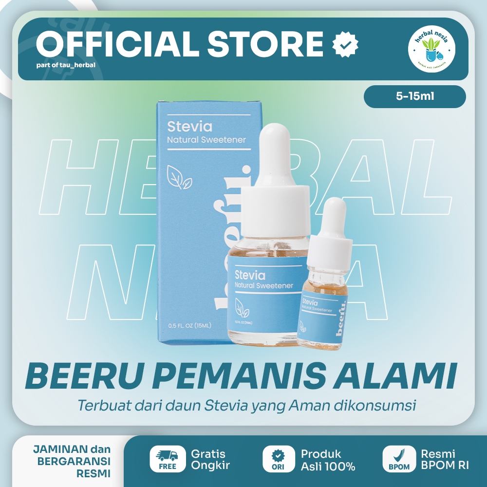 Jual BEERU PEMANIS ALAMI DARI STEVIA AMAN UNTUK DIABETES DAN PENGGANTI ...