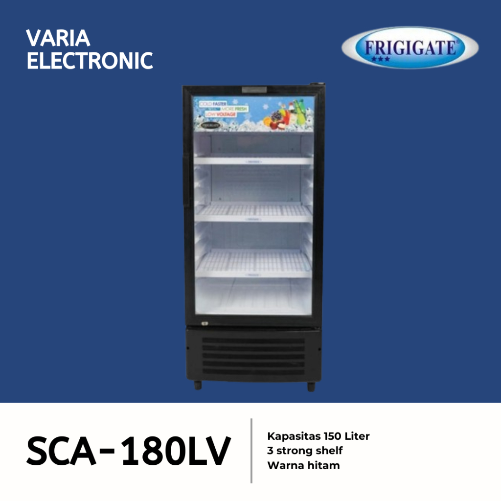 Jual Showcase FRIGIGATE SCA180LV 180 Liter | Shopee Indonesia