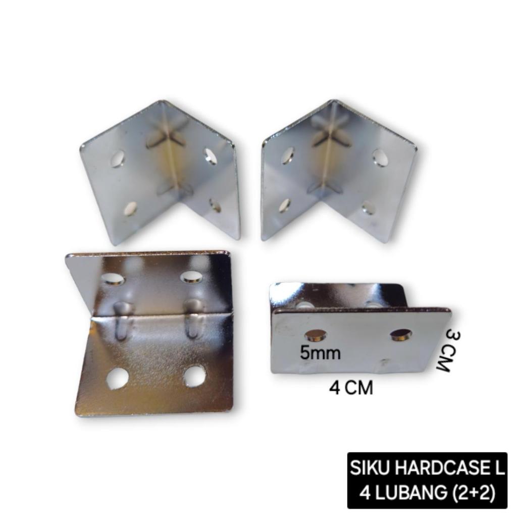 Jual Siku L Hardcase Kecil 4 Lubang Sudut Box Kecil Besi M21 | Shopee ...
