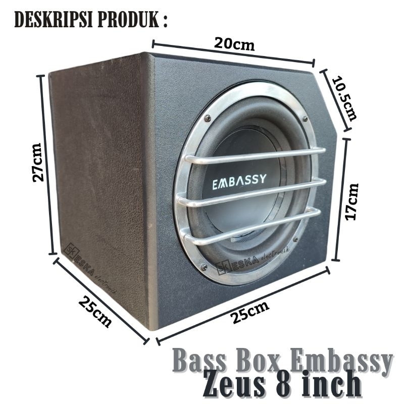 Jual BASSBOX EMBASSY SUBWOOFER AKTIF 8 Inch High Power BOOMBOX EMBASSY ...