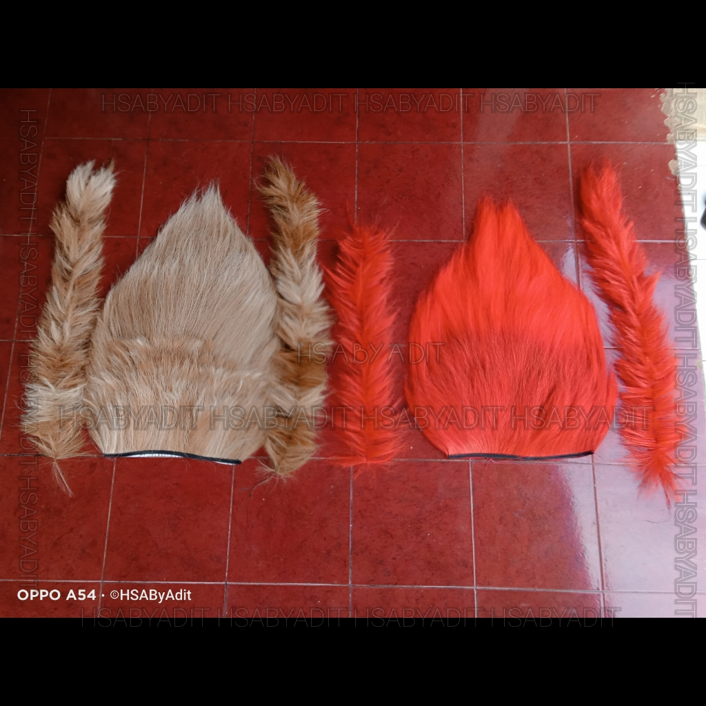 Jual Rambut belakang BUTO GEDRUK bahan sintetis cemoro buto gedruk ...