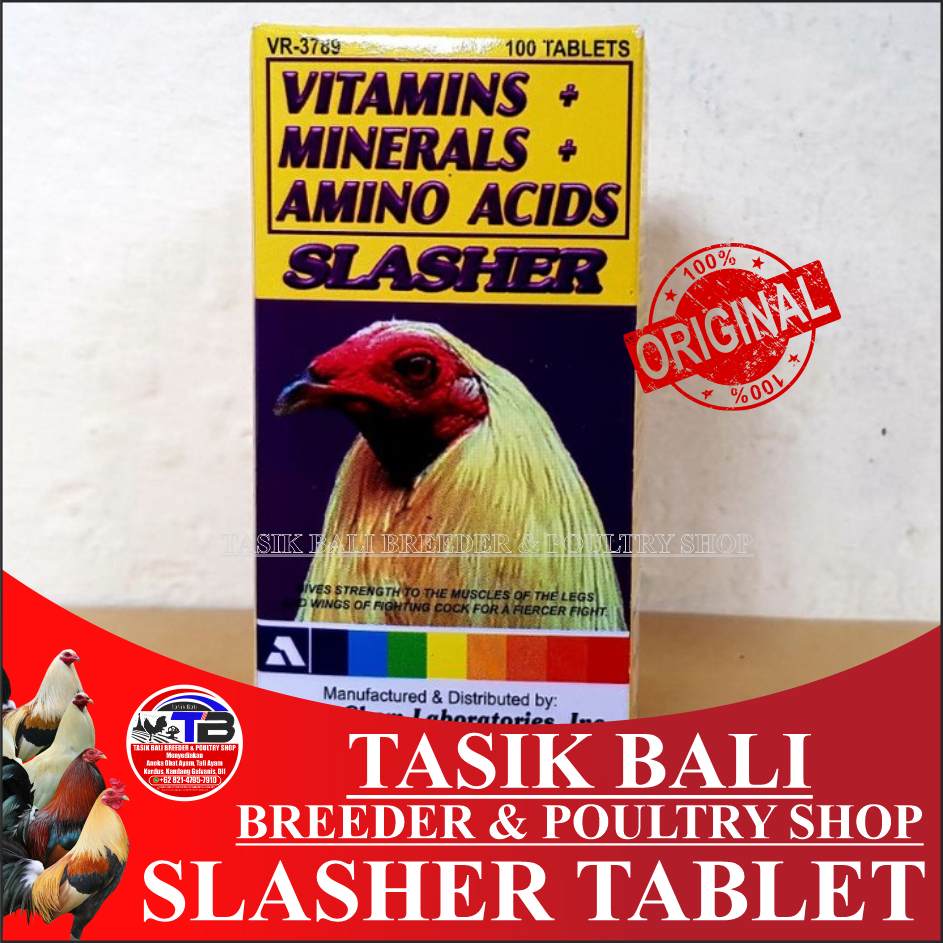 Jual Slasher Table Vitamin Ayam 100 Butir | Shopee Indonesia