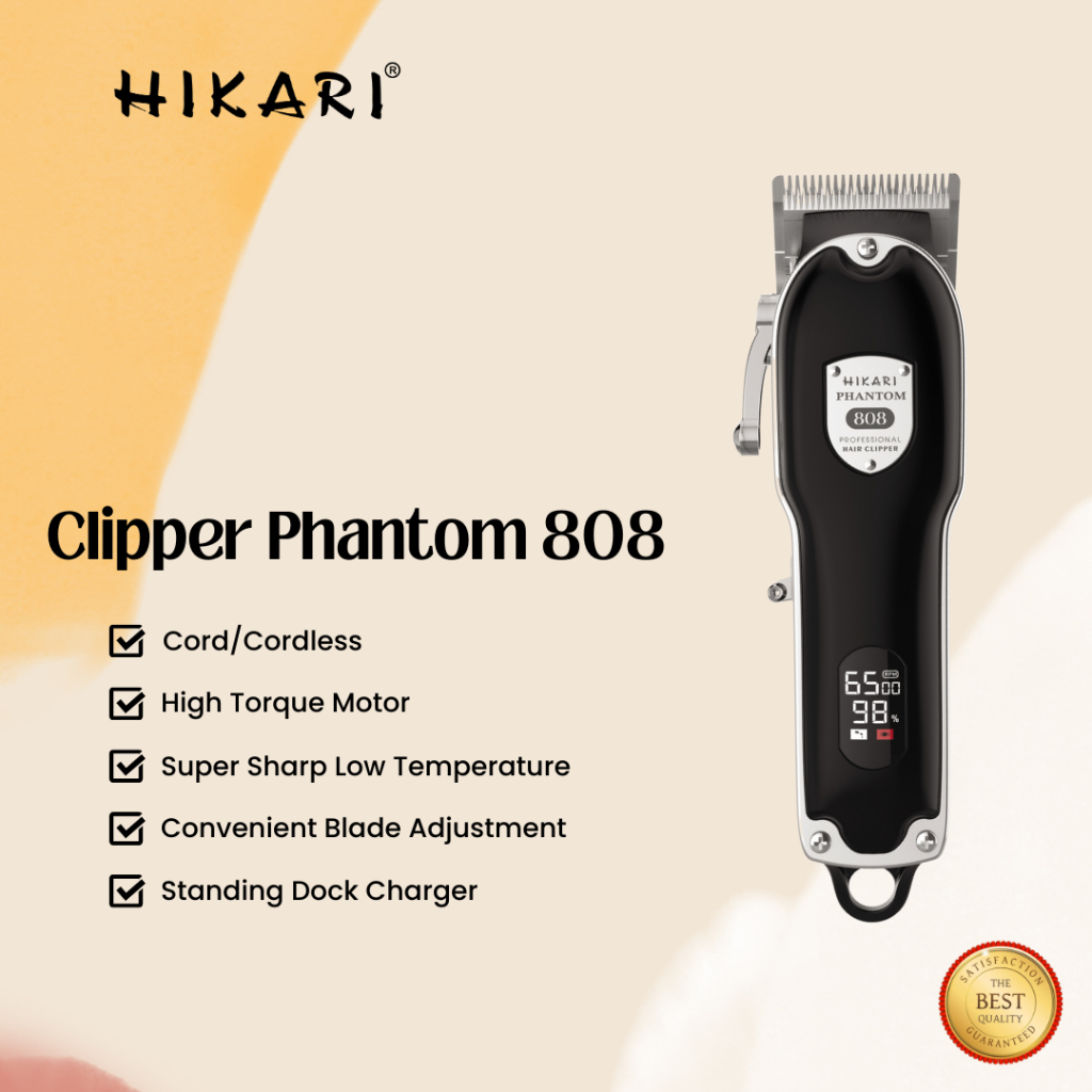 Jual Hikari Clipper Phantom 808 Alat Cukur Rambut Barber Salon ...