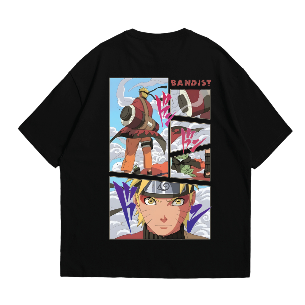 Jual Bandist| Kaos Baju Oversize Anime Cowok Cewek NARUTO SAGE MODE ...