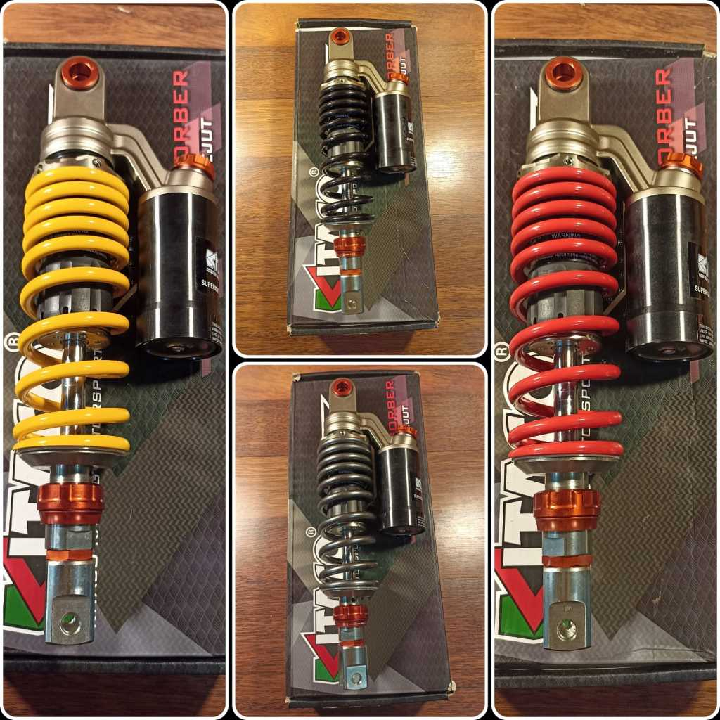 Jual SHOCK BELAKANG VARIO 125/150/BEAT FI/SCOOPY FI/GENIO KITACO K333 ...