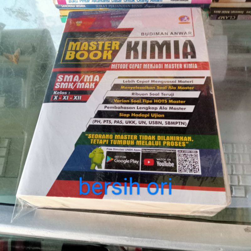 Jual Buku MASTER BOOK KIMIA METODE CEPAT MENJADI MASTER KIMIA SMA/MA ...