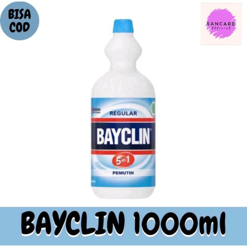 Jual Bayclean / Bayclin Cairan Pemutih Pakaian 1 Liter - 1000ml ...