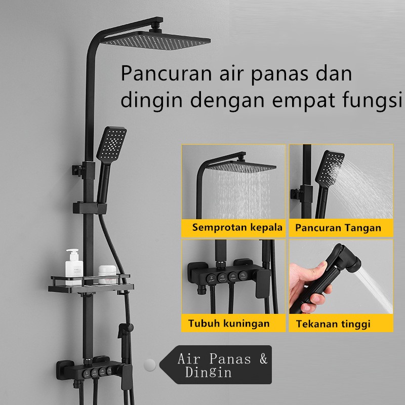 Jual SUS304 Shower Set Paket Lengkap Shower Kotak/Stainless Shower dan ...