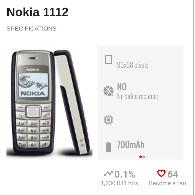 Jual NOKIA 1112 HP JADUL HP UNIK DAN MENARIK HP NOSTALGIA 100% ORIGINAL ...