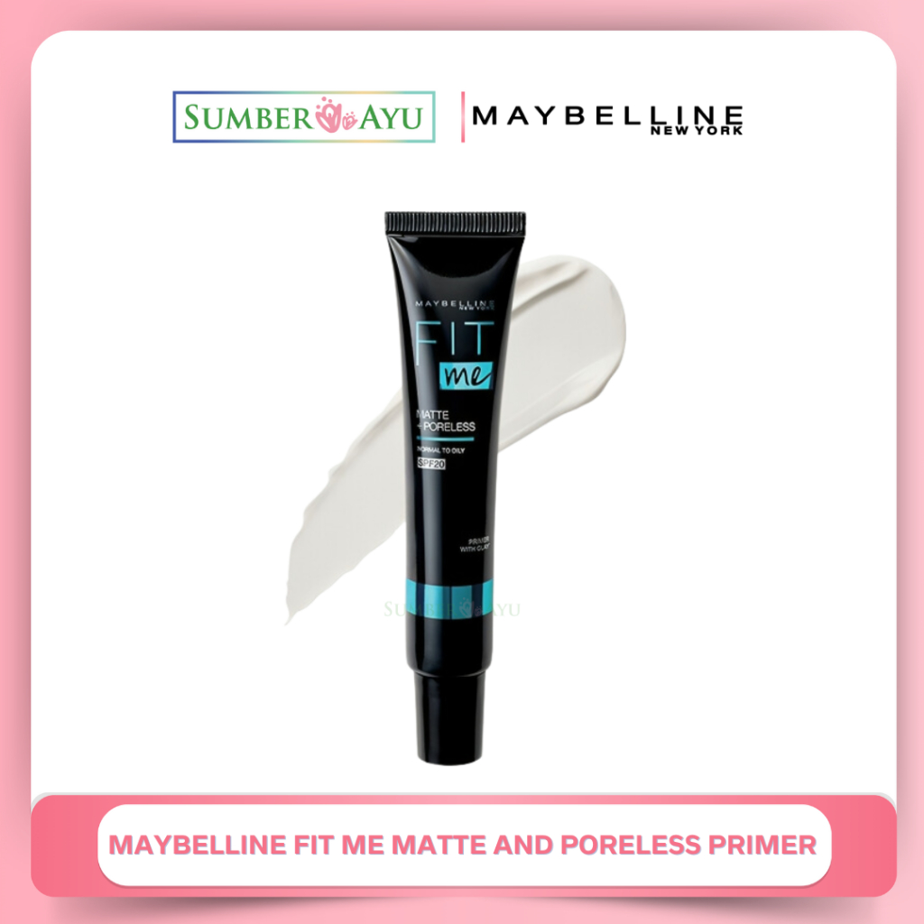 Jual MAYBELLINE FIT ME MATTE + PORELESS PRIMER SPF 30 [NORMAL TO OILY ...