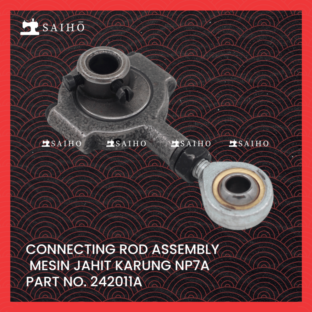 Jual Connecting Rod Assembly Mesin Jahit Karung NP-7A / NP7A | Part No ...