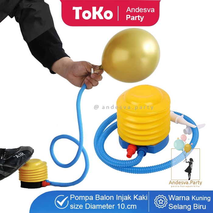 Jual Pompa Balon Injak / Pompa Balon Kaki / pompa balon latek / pompa ...