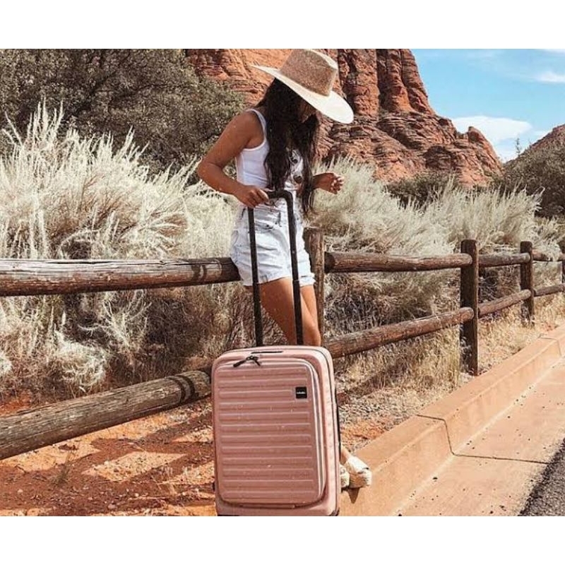 Jual Koper Lojel Cubo Refresh Hardcase Cabin/21 inch Rose pink | Shopee ...