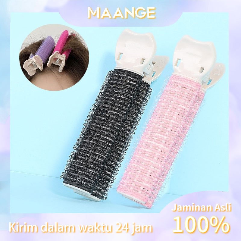 Jual MAANGE Jepitan Roll Rambut Alat Pengeriting Roll Poni Keriting Gelombong Klip Poni Kembang ...