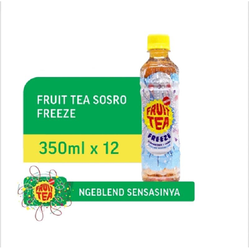 Jual Fruit Tea Freeze 350ml isi 12 botol | Shopee Indonesia