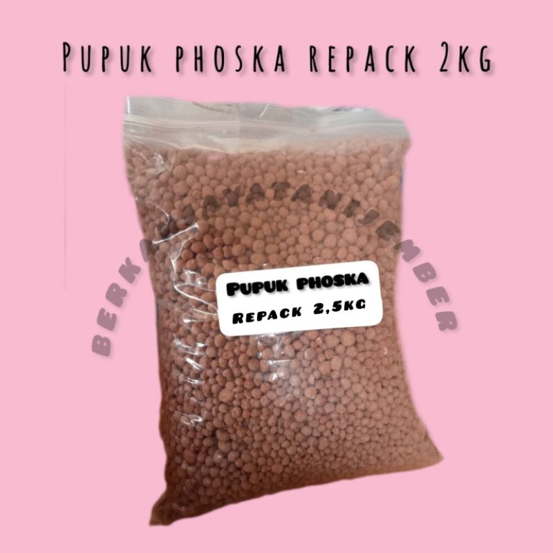 Jual Pupuk phoska Repack 2,5kg/Pupuk phoska non subsidi/pupuk phoska ...