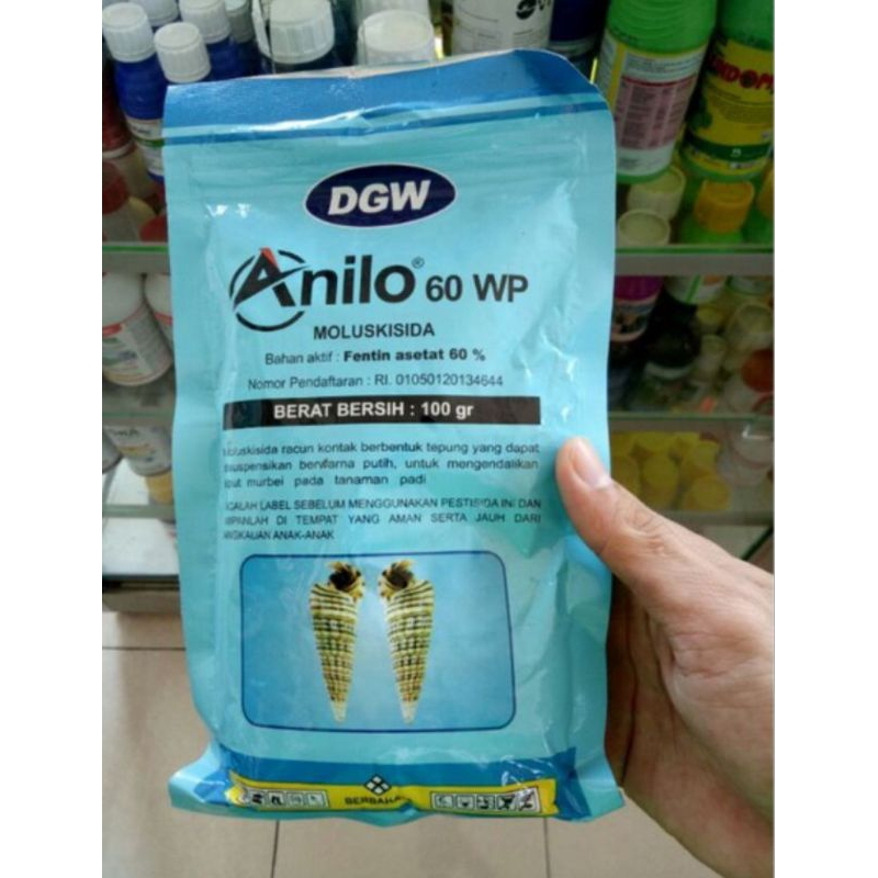 Jual anilo 60 wp 100 GR - obat keong/siput untuk tanaman | Shopee Indonesia