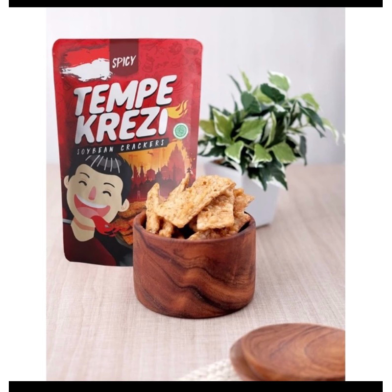 Jual KRIPIK TEMPE PEDAS 100g | Shopee Indonesia
