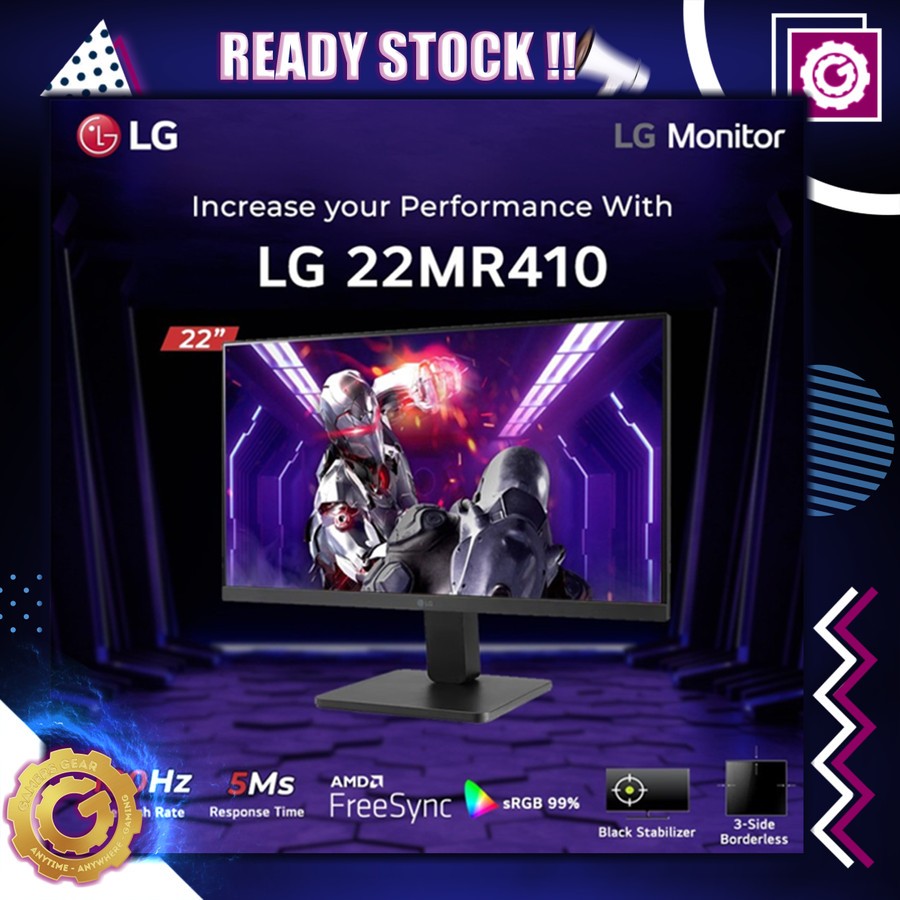 Jual LG Monitor 22MR410-B 21.45'' Full HD Display with AMD FreeSync ...
