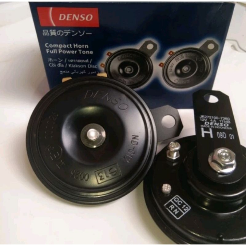 Jual KLAKSON DENZO 12V Klakson Mobil Motor Compact 1 Biji | Shopee ...