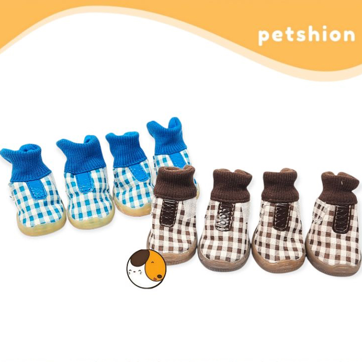 Jual PETSHION | sepatu hewan anjing kucing | pet cat dog shoes | Shopee ...