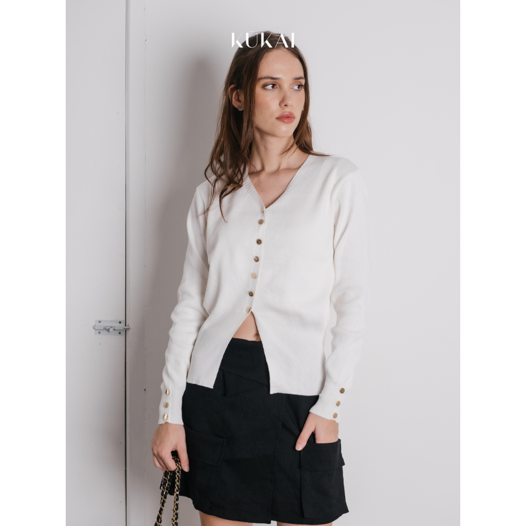 Jual KUKAI | Coaster Cardigan - Korean Knit Cardigan - Cardigan Rajut Wanita - Cardigan Rajut ...