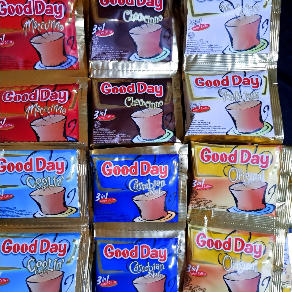 Jual GOOD DAY VARIAN RASA 20GR RENCENG | Shopee Indonesia