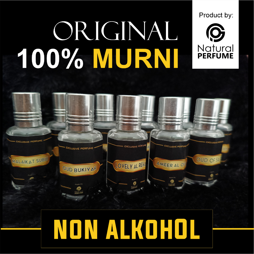 Jual ORIGINAL PARFUM MUSLIM PRODUK BY NATURAL PARFUM 6 ML 100%NON ...