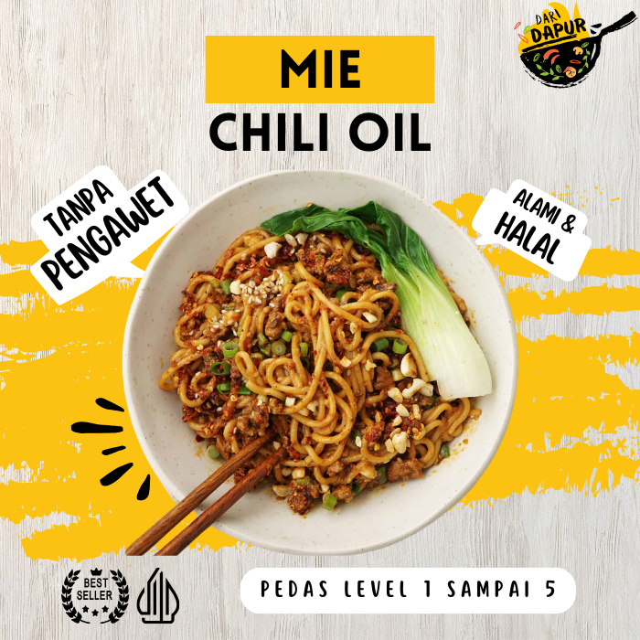 Jual MIE CHILI OIL DARIDAPUR OFFICIAL | Shopee Indonesia