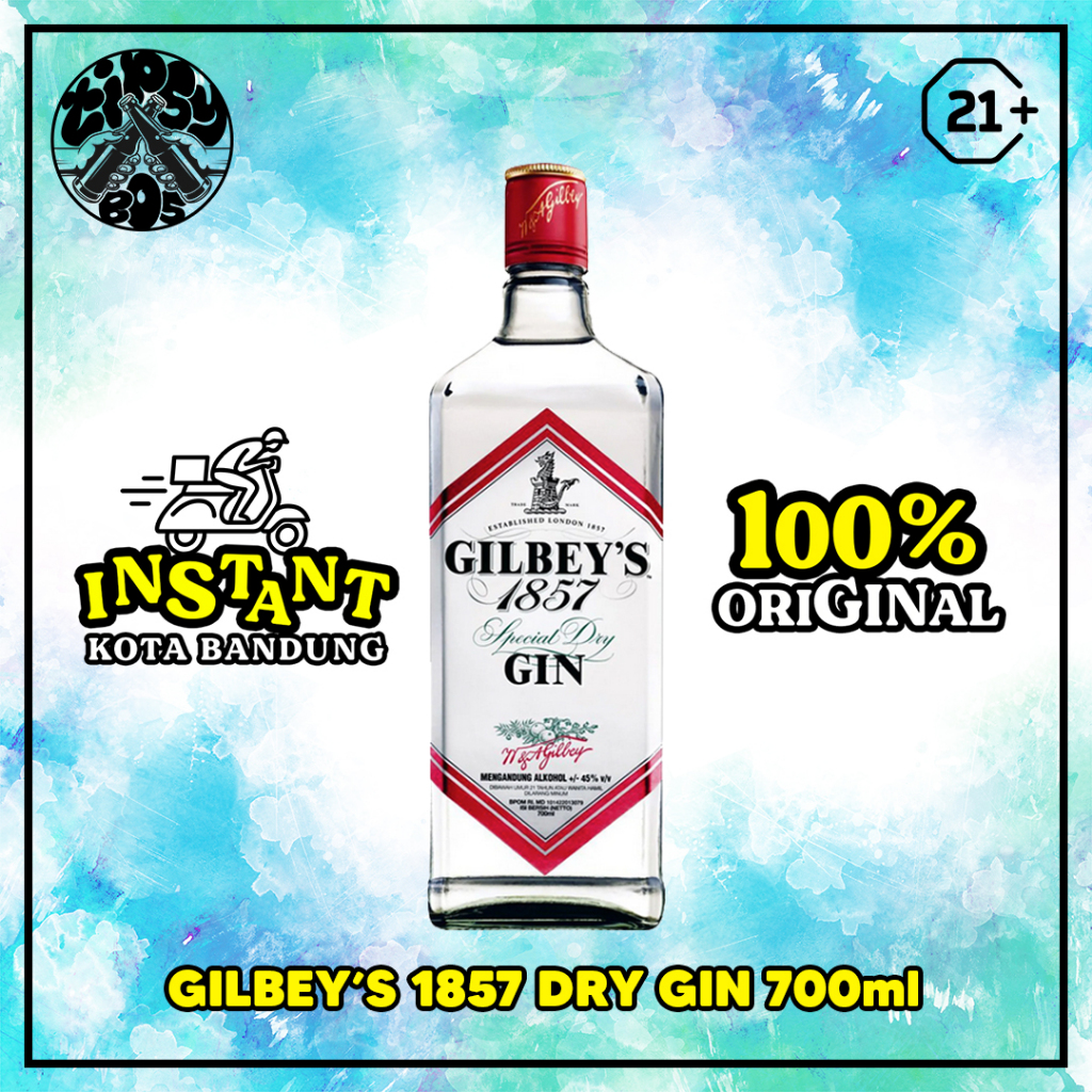 Jual Gilbey's 1857 Special Dry Gin Gilbeys 700ml - Tipsybos | Shopee ...