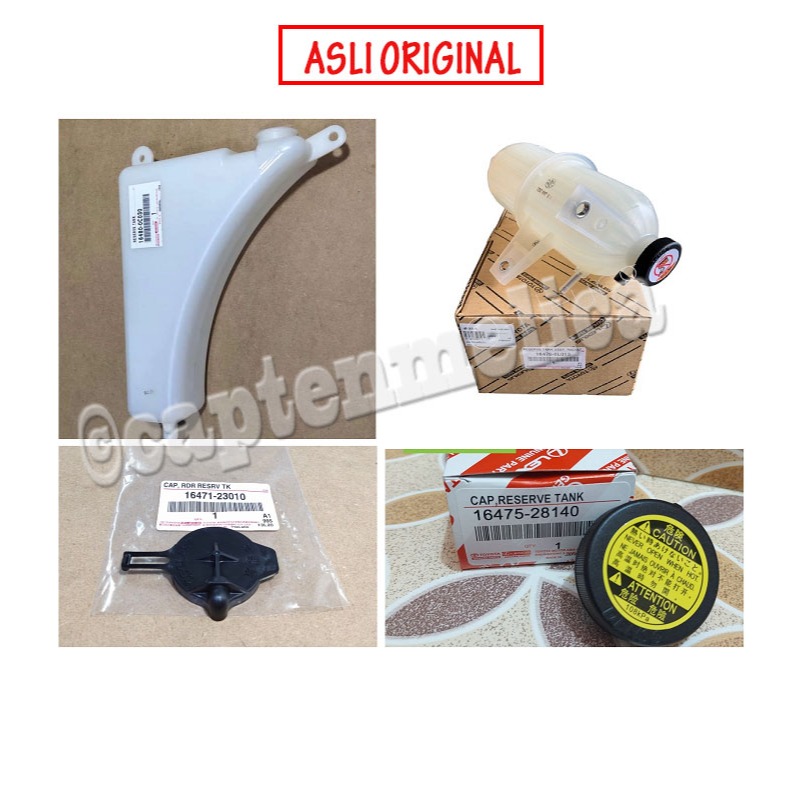 Jual ORI Tutup Kap Cap Botol Tabung Tangki Tengki Air Radiator Innova ...