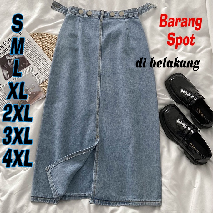 Jual |kekinian.factory| (Ready stok!!!) COD Korean Style Rok Jeans ...