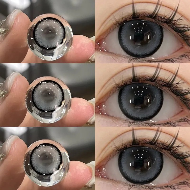 Jual （COD）soflen minus（0.00-4.50）1 Pasang Lensa Kontak Warna Diameter ...