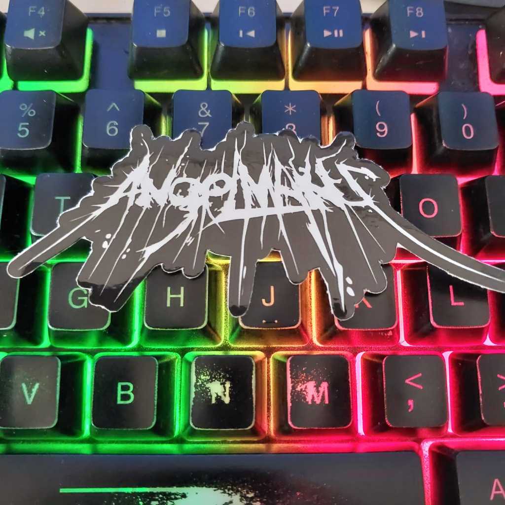 Jual Stiker ANGEL MAKER - Sticker Logo Band Deathcore | Shopee Indonesia
