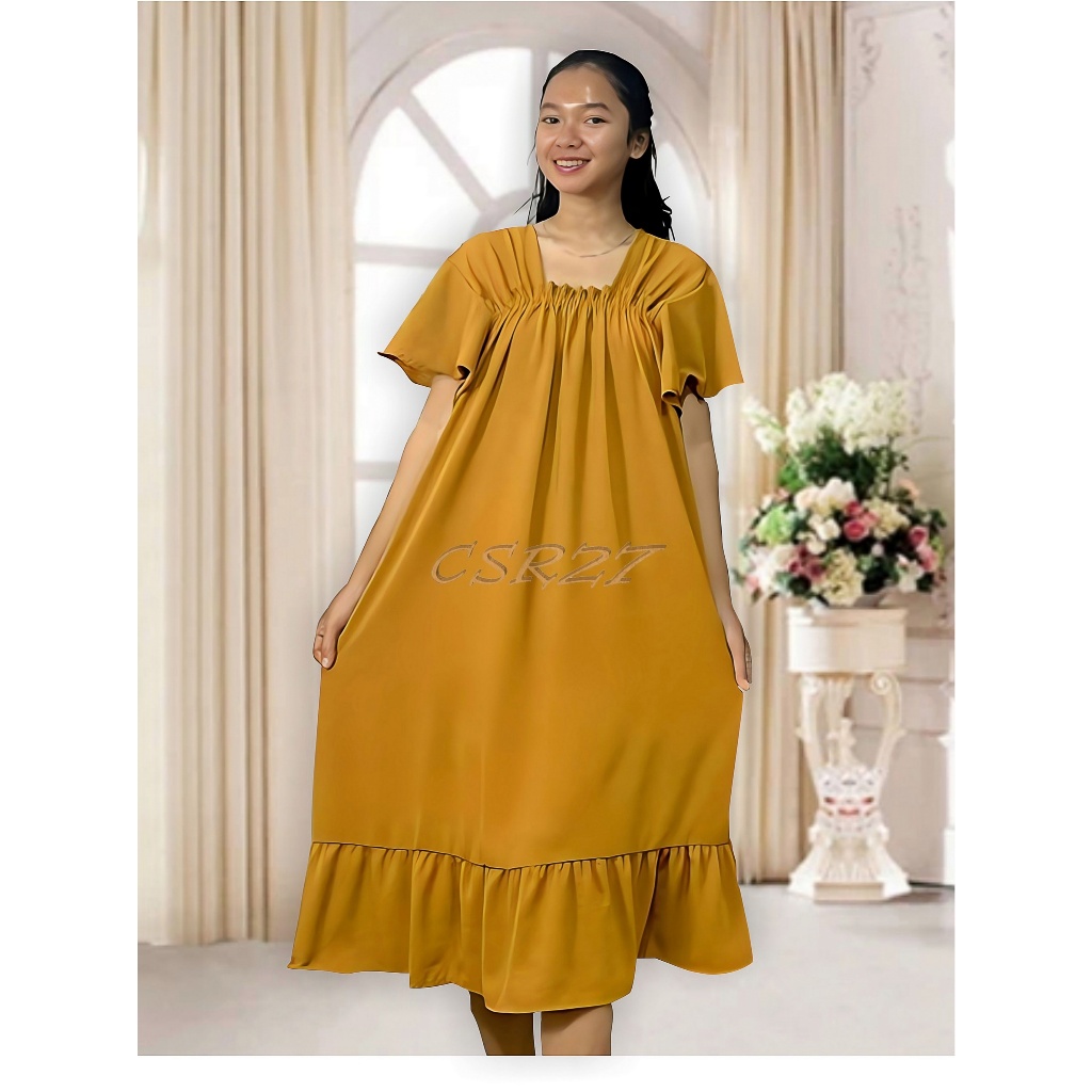 Jual Daster Fuji Crinkel, Daster Wanita Kekinia, Daster Jumbo ld 120 ...