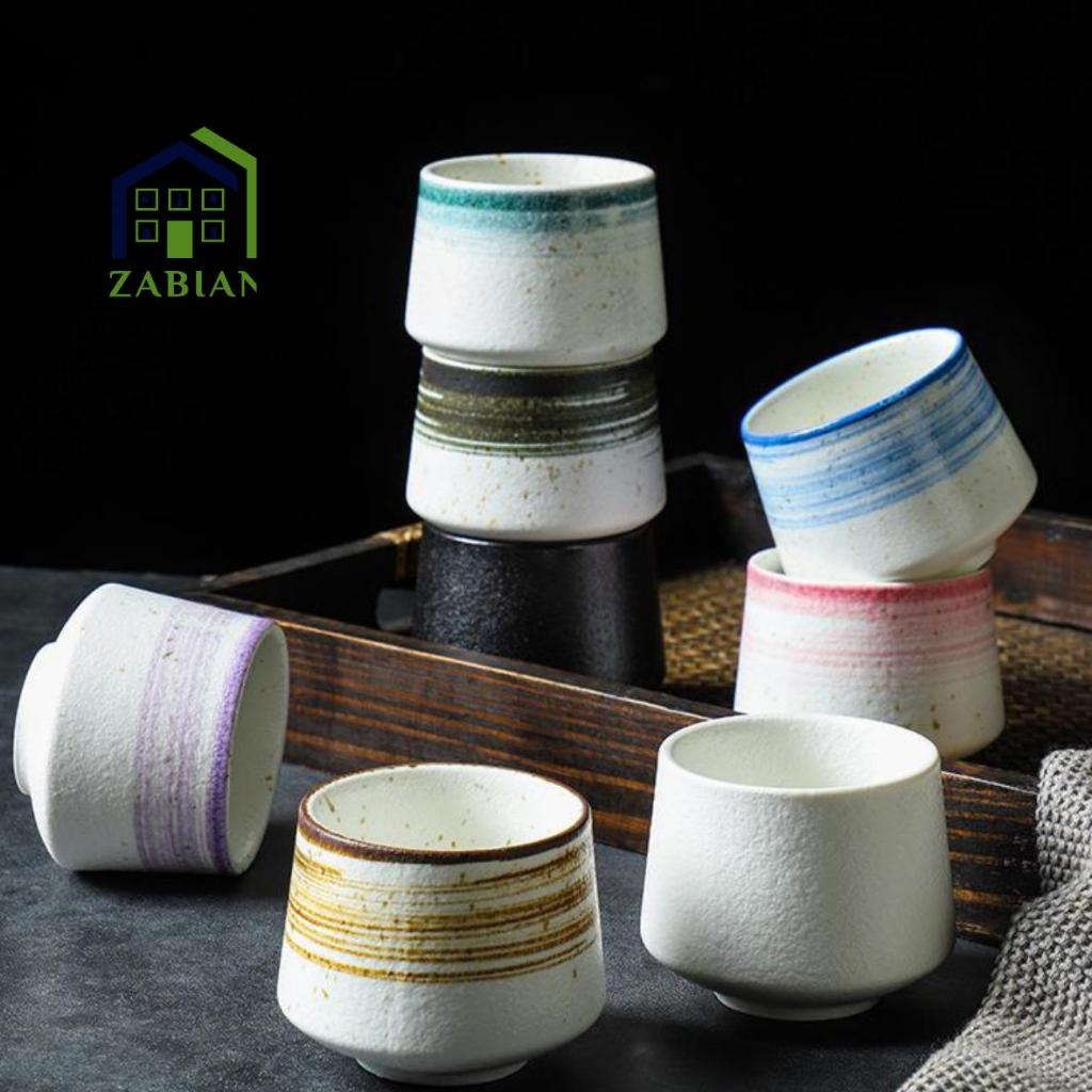 Jual ZABIAN - TOKYO 180ml | Mug Keramik Ocha Gelas Jepang Estetik ...