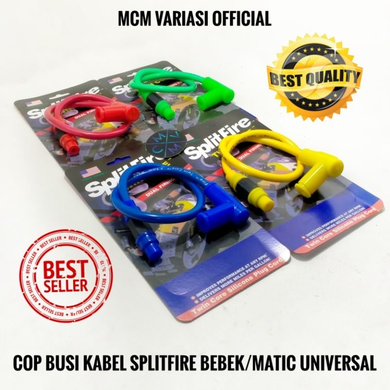 Jual COP / KOP BUSI KABEL SPLITFIRE BEBEK MATIK UNIVERSAL / dop kepala ...