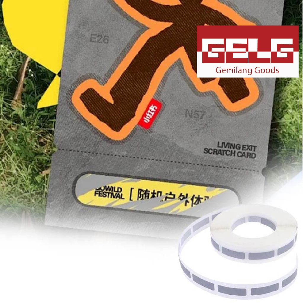 Jual Sticker Gosok Voucher/Scratch Stiker/Scratch Off Sticker Label ...