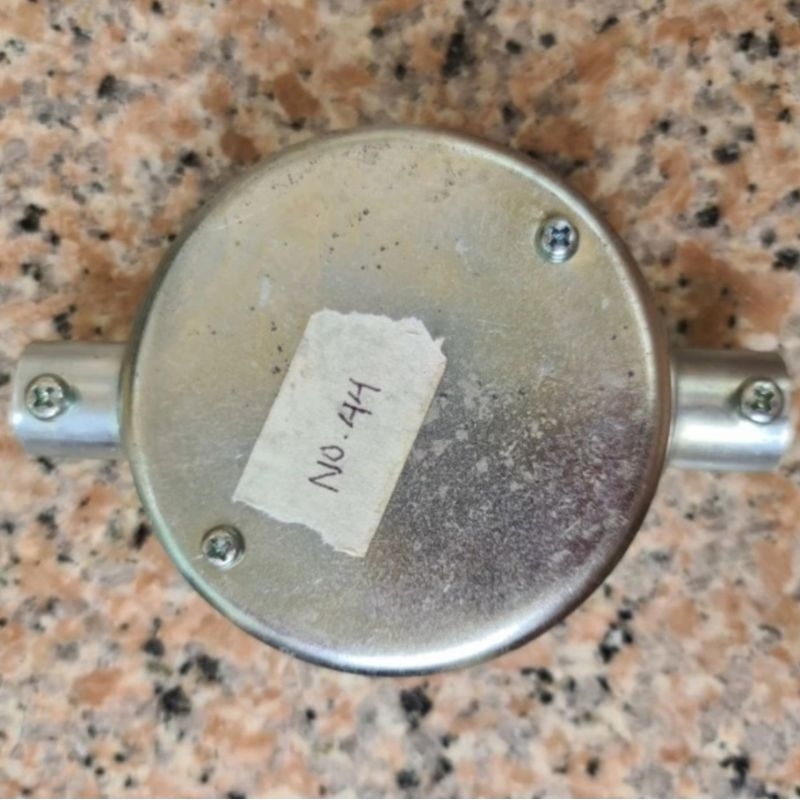 Jual Conduit Tdus T Dus Galvanis Besi E19 Cabang 2 I Lurus Lempeng ...