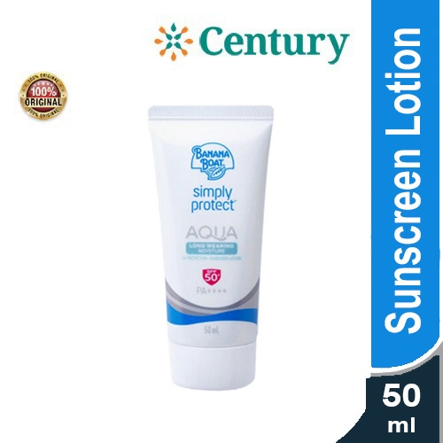 Jual BANANA BOAT SIMPLY PRO AQUA LONG WEARING MOISTURE SPF 50+ 50 ML ...
