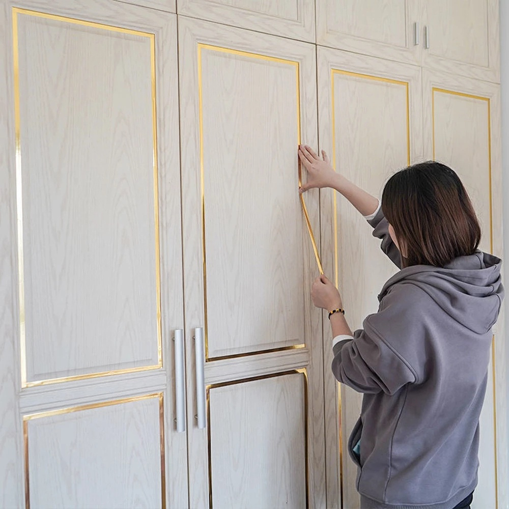 Jual STIKER LIST GOLD , SILVER HIASAN MOLDING DINDING DAN PEMBATAS NAT ...