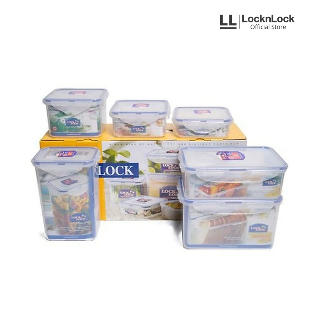 Jual LocknLock Classic Gift Set Kotak Makan Isi 6 Pcs - HPL818SHP ...
