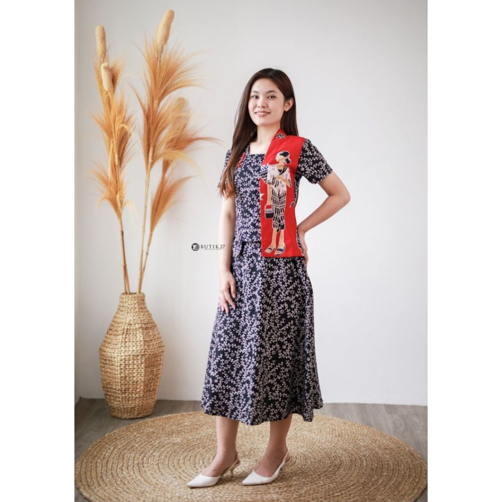 Jual BUTIK27 - KUTUBARU NONA SET MBOK JAMU HITAM | Shopee Indonesia