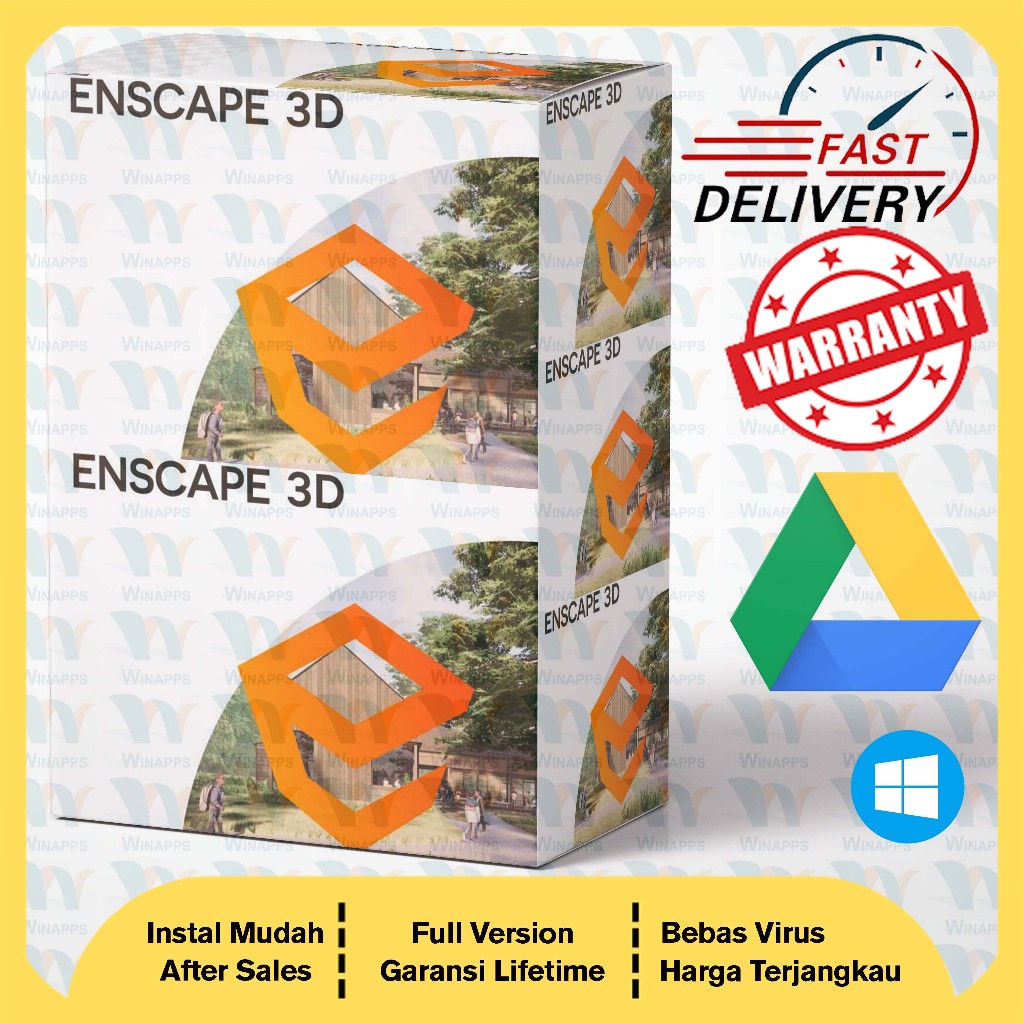 Jual Enscape 3D v4 + Offline Assets | Shopee Indonesia