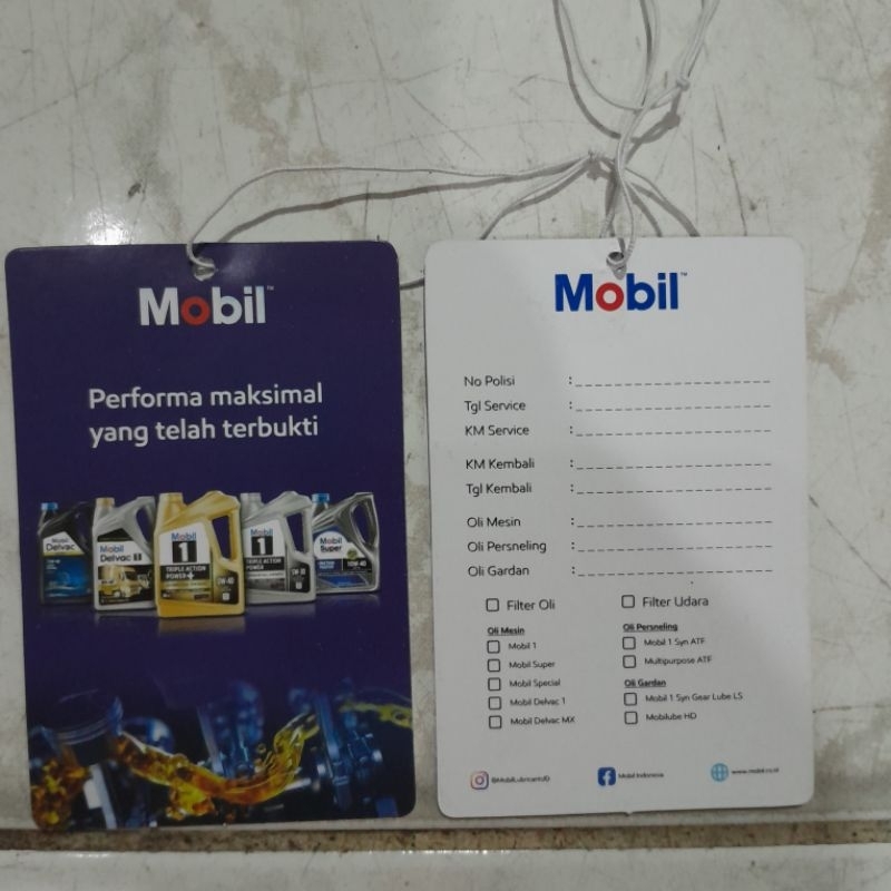 Jual kartu km mobil kartu ganti oli mobil | Shopee Indonesia