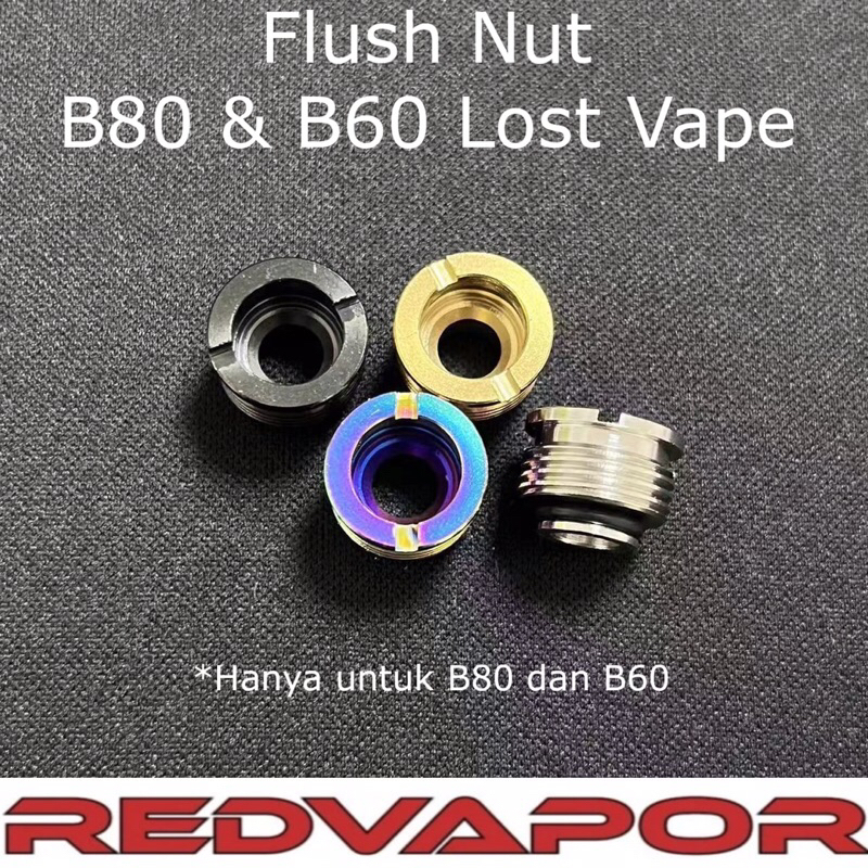 Jual flushnut Flush Nut B80 | Adaptor Driptip 510 B80 | ACC152 | Shopee Indonesia