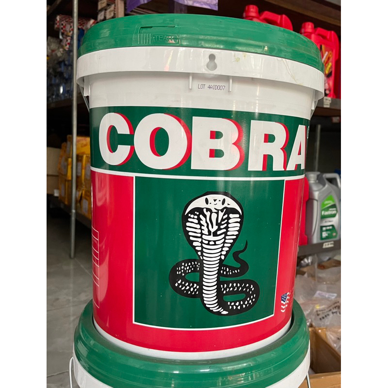 Jual Cobra Chassis Grease No.3 Pail 15kg Gemuk Pelumas Paslin Jumbo ...