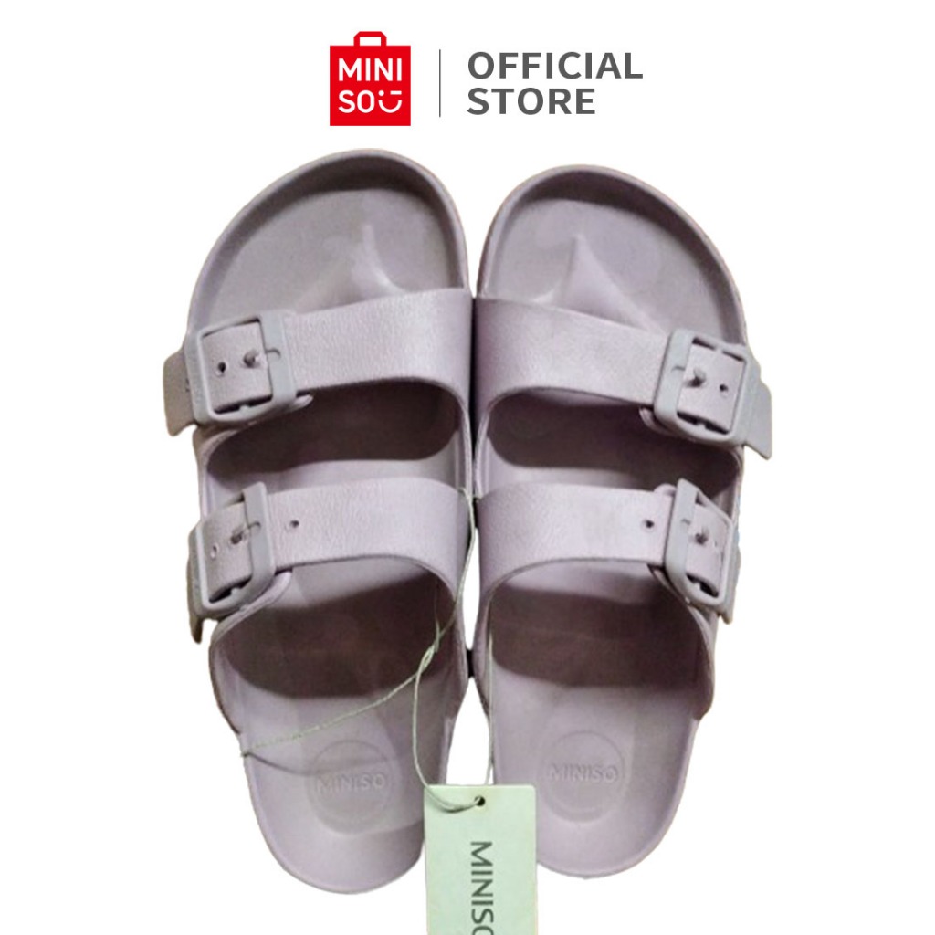 Jual MINISO Slippers Sandal Wanita Terbaru Sepatu Sendal Wanita ...